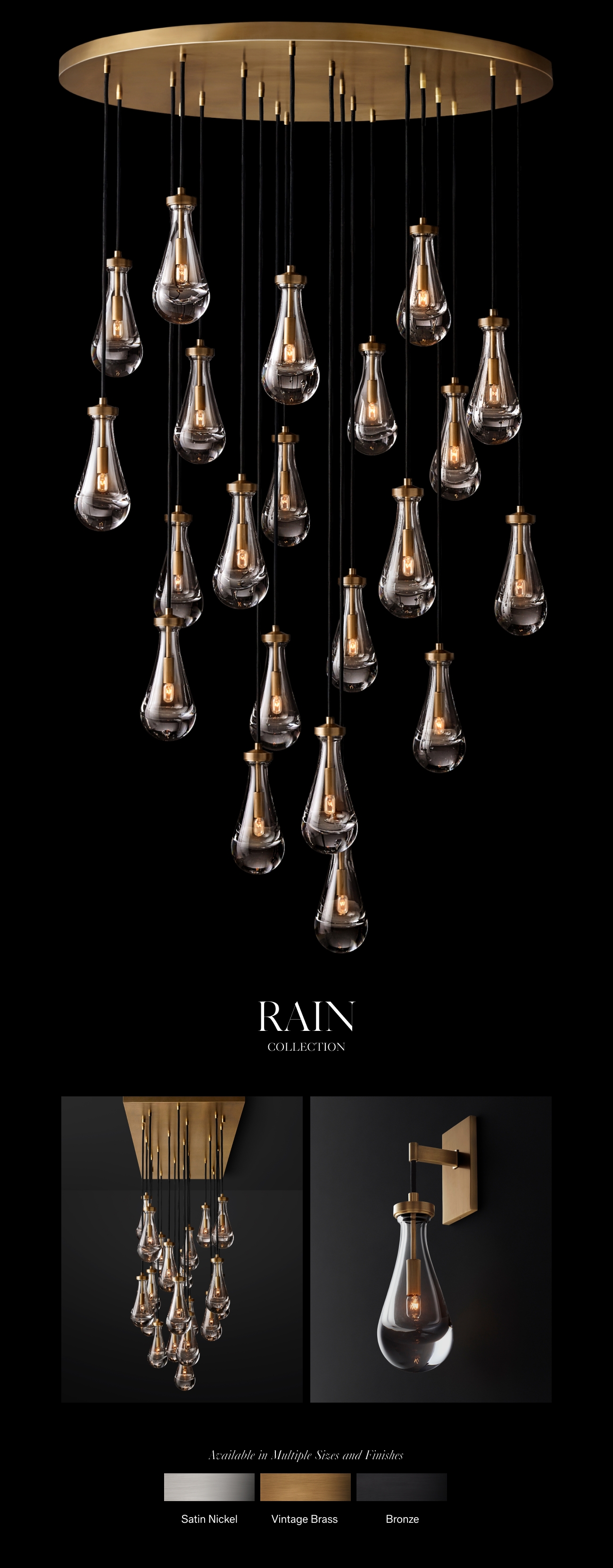 Restoration Hardware: The Hemisphere Collection: New Lighting by Alison ...