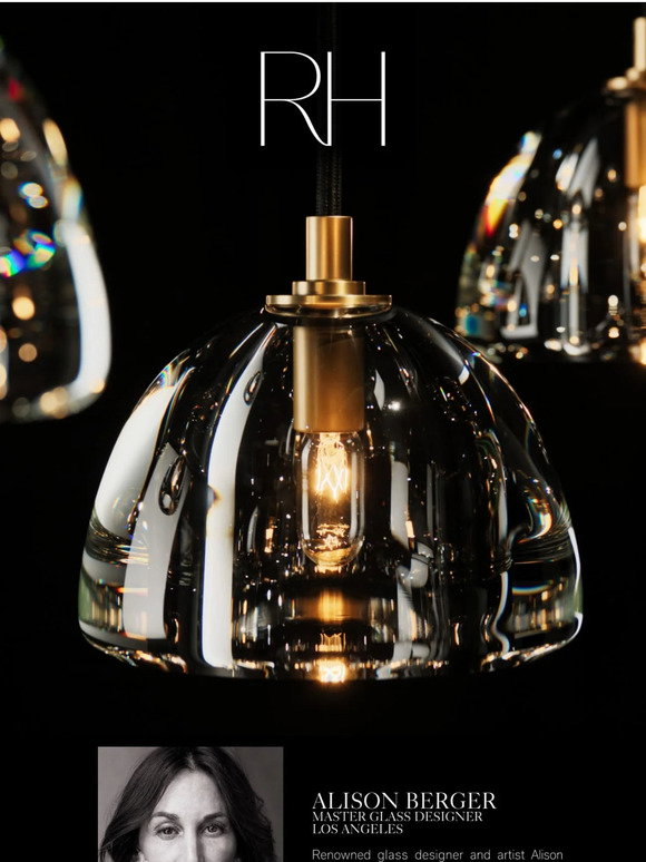 Restoration Hardware: The Hemisphere Collection: New Lighting by Alison ...