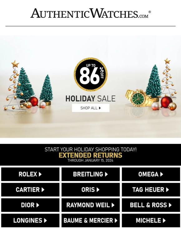 Authentic Watches: ROLEX HOLIDAY? Yes, please! ️ ️ ️ New Price Drops ...
