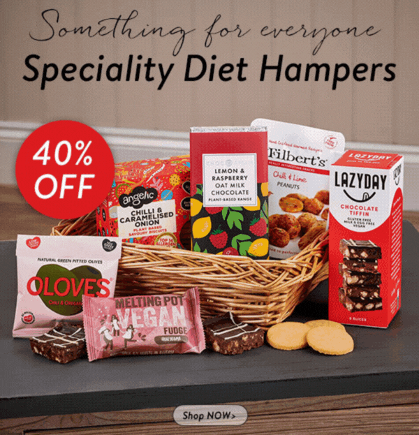 Virginia Hayward: 40% OFF Selected Speciality Diet Hampers | Milled
