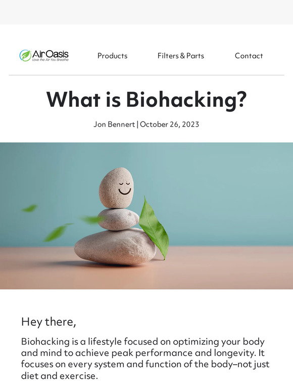 Air Oasis LLC: The Biohacker’s Secret Weapon? Clean Air. | Milled