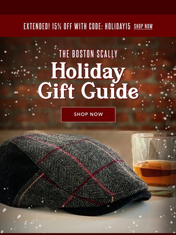 Boston Scally: Last chance to get your gifts in time ⏰ SHOP NOW | Milled