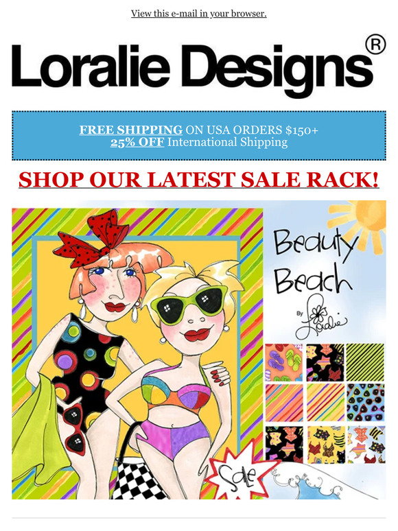 Loralie Designs: Loralie Sale - Beauty Beach, More 🏖️ | Milled