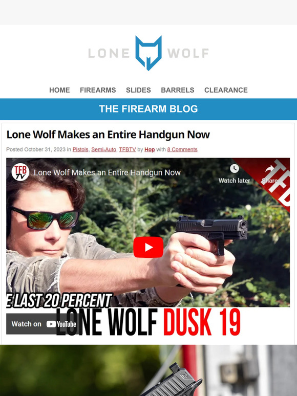 Lone Wolf Distributors: What Makes the DUSK 19 So Special? | Milled