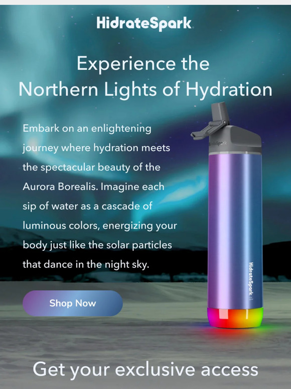 HidrateSpark: Light Up Your Hydration: Discover the Aurora Borealis of ...