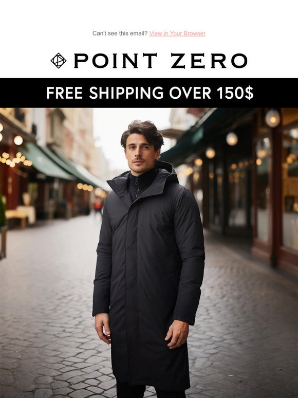 Point Zero: Unleash Style: Long Non-Quilted Hybrid Jacket Arrival | Milled