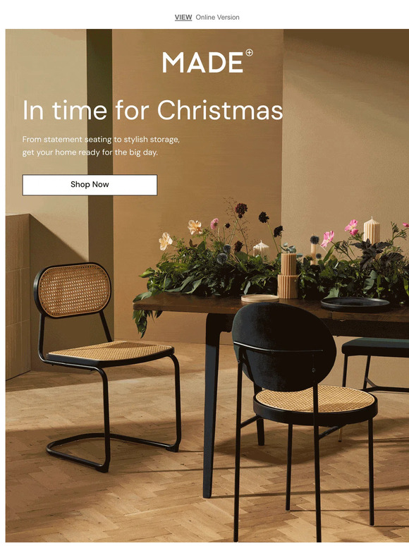 Made.com Email Newsletters: Shop Sales, Discounts, and Coupon Codes