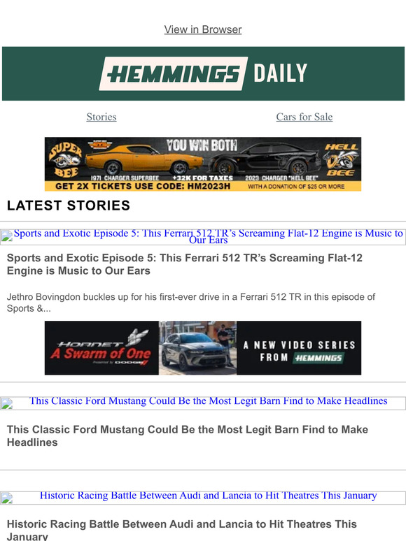 Hemmings: Sports and Exotic Episode 5: This Ferrari 512 TR’s Screaming ...