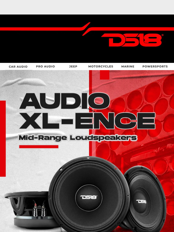 DS18: Experience Audio Like Never Before with DS18 PRO-XL Series | Milled