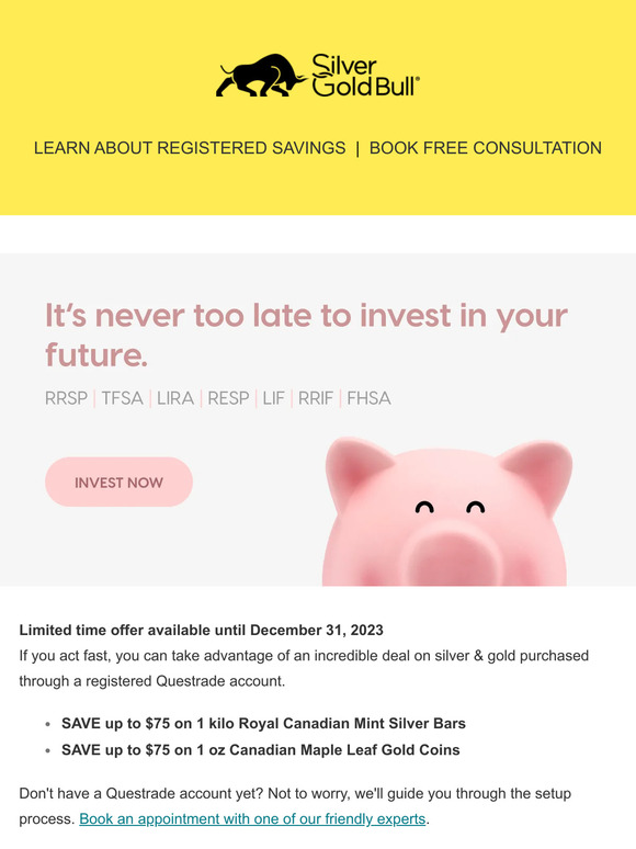 Silver Gold Bull: Reach your RRSP contribution goal with these amazing ...
