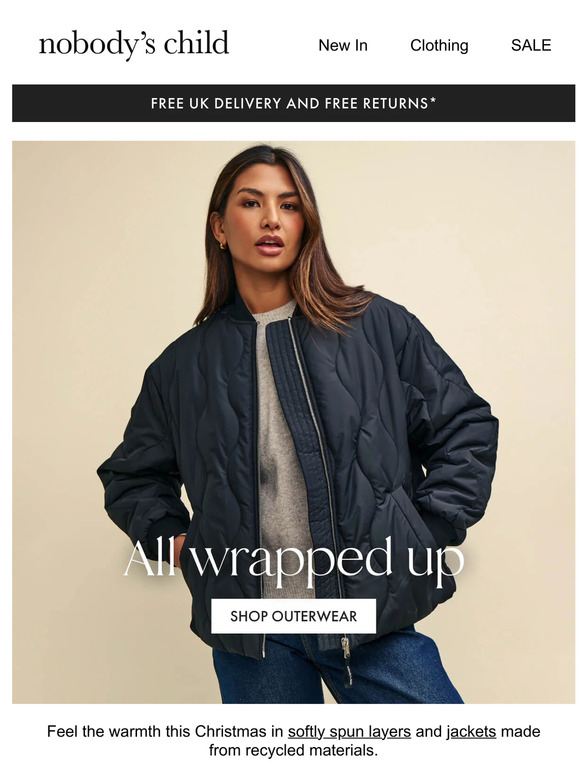 Nobody's Child: Wrap up in recycled materials ♻️ | Milled