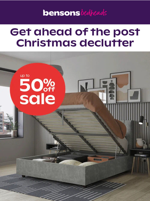 Bensons for Beds: Storage Solutions To De-Clutter Christmas | Milled
