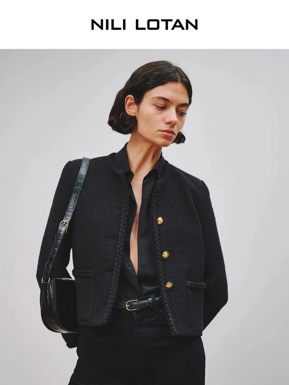NILI LOTAN: Our Go-To Jacket is Back in Stock | Milled