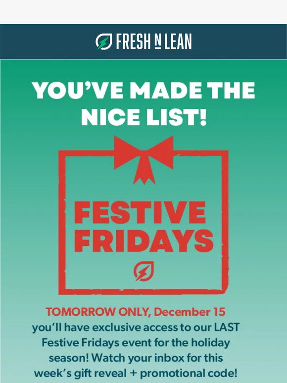 Fresh n' Lean: Here’s One Last Gift On Us! | Milled