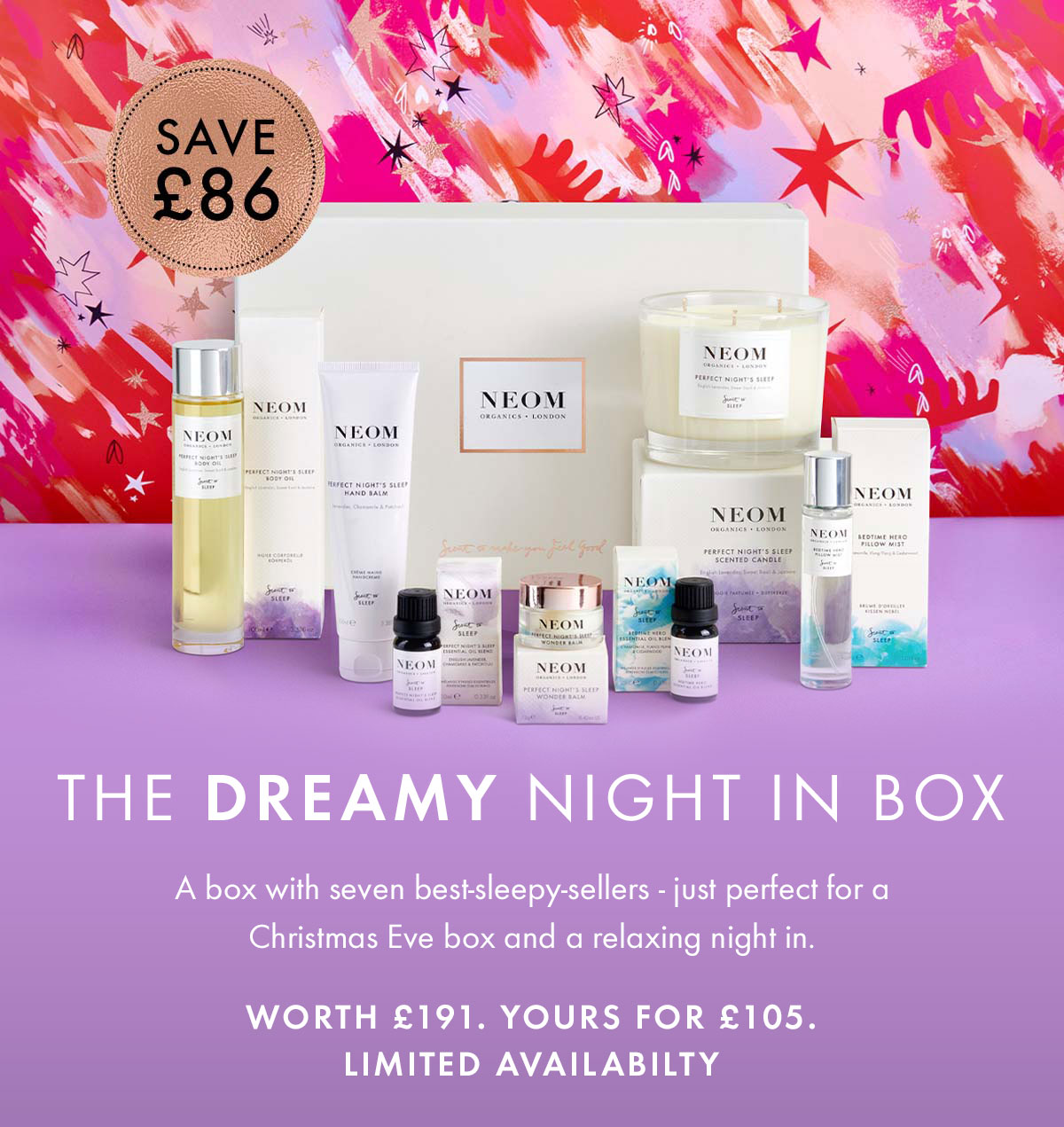 NEOM: Save £86 on The Dreamy Night In Box | Milled