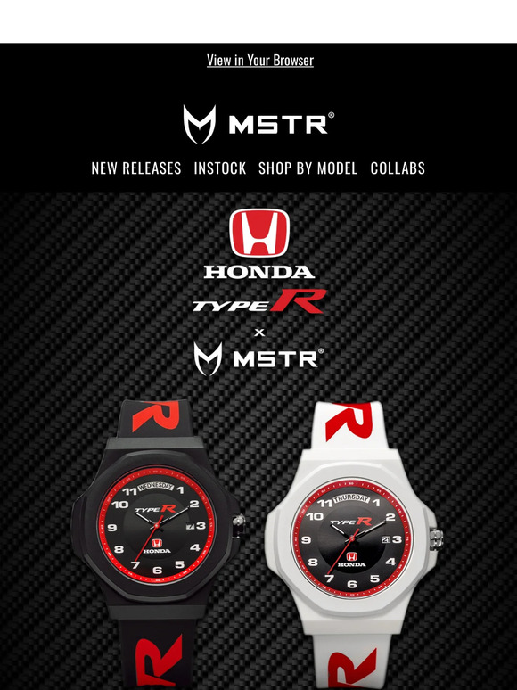 Meister: New Honda Type R Watches! | Milled