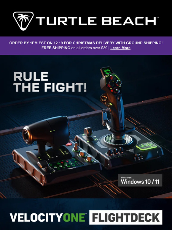 Turtle Beach: Unveiled! VelocityOne Flightdeck HOTAS | Milled