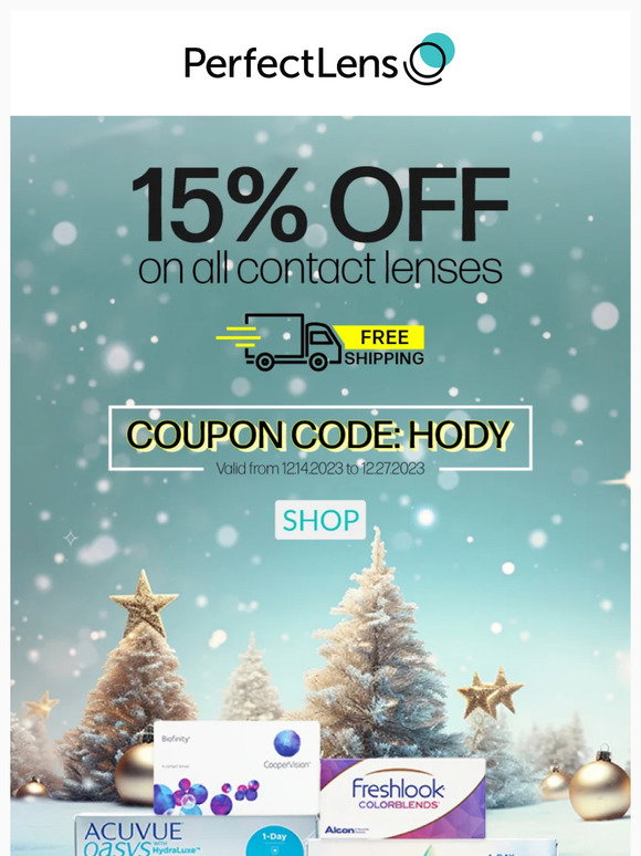 PerfectLens: Holiday Sale for the eyes 🌟 | Milled