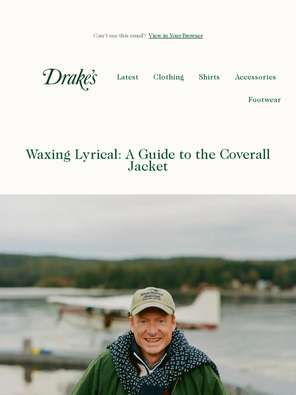 Drake's: Waxing Lyrical: A Guide to the Coverall Jacket | Milled