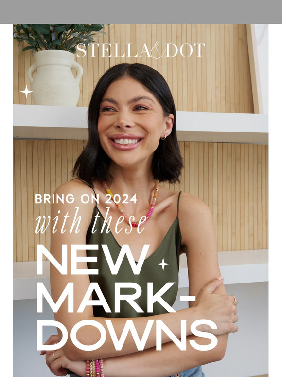 Stella & Dot: Drop everything! NEW Markdowns are here! | Milled