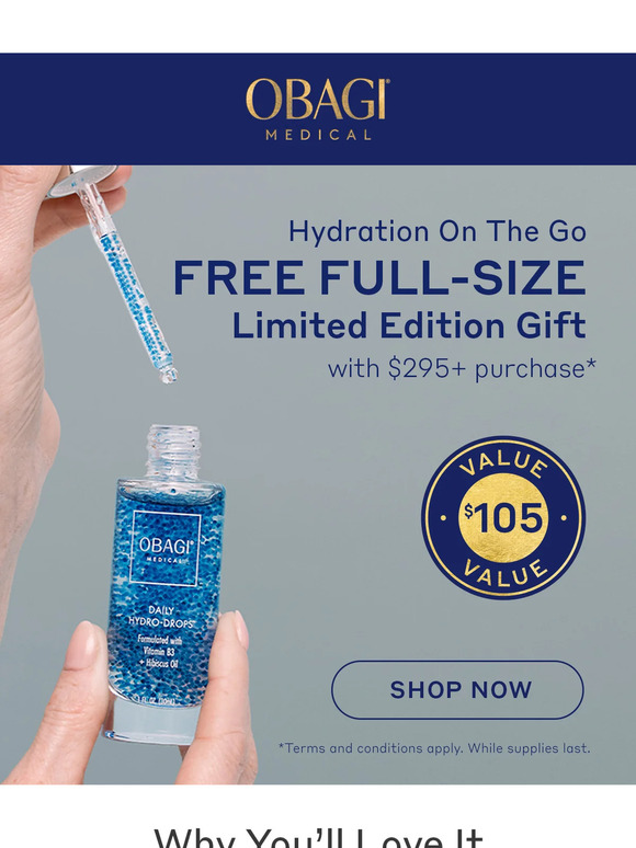 Obagi: FREE Limited-Edition Gift 💙 | Milled