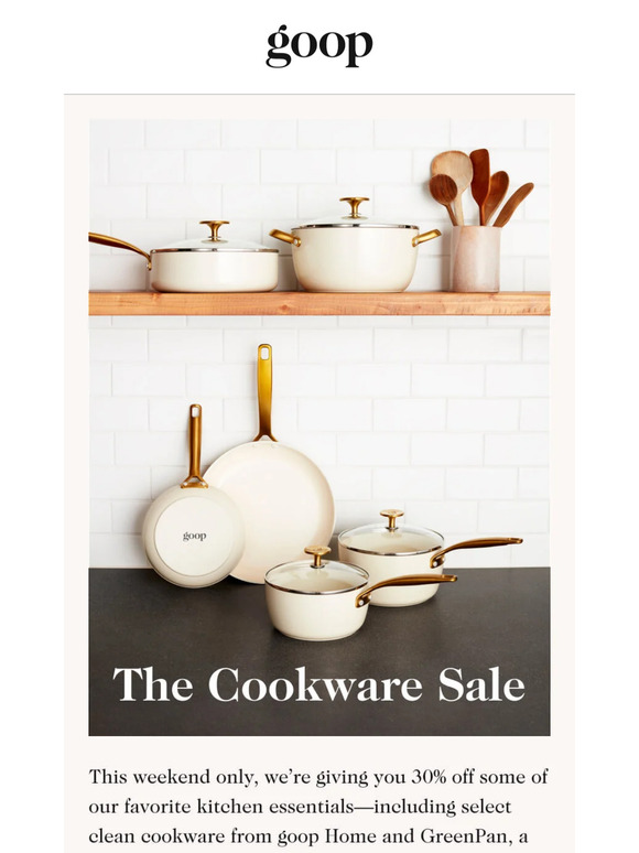 goop Email Newsletters: Shop Sales, Discounts, and Coupon Codes