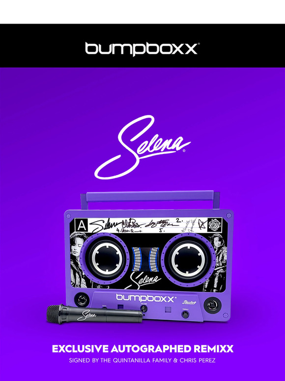 Bumpboxx: Act Fast To Get A signed Selena Remixx | Milled