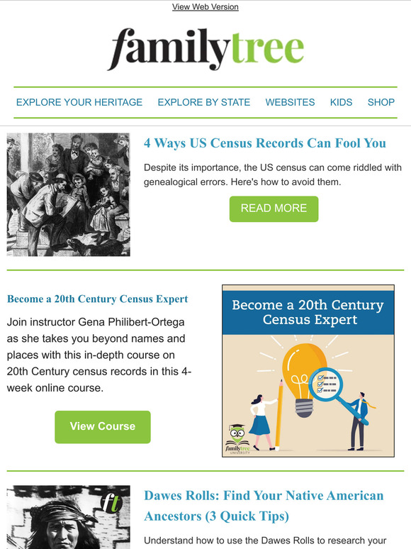 Family Tree Magazine: 4 Ways Census Records Can Trick You (And How to ...