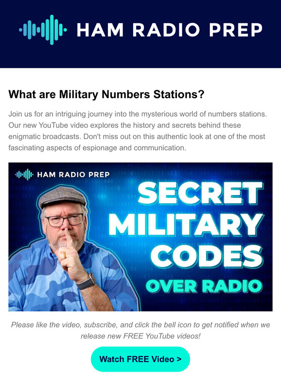 Ham Radio Prep: Discover the mystery of numbers stations 🔢 | Milled