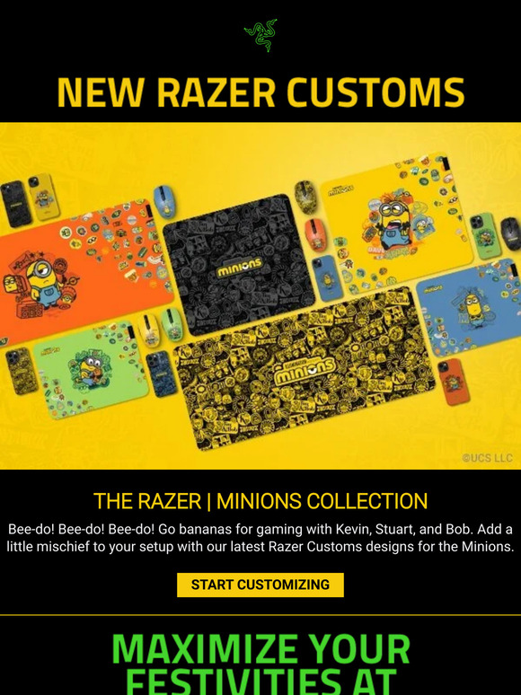 Razer: Go Bananas with the Razer | Minions Collection | Milled