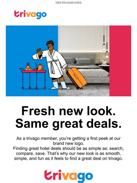 Trivago: Say hello to our new logo 👋 | Milled