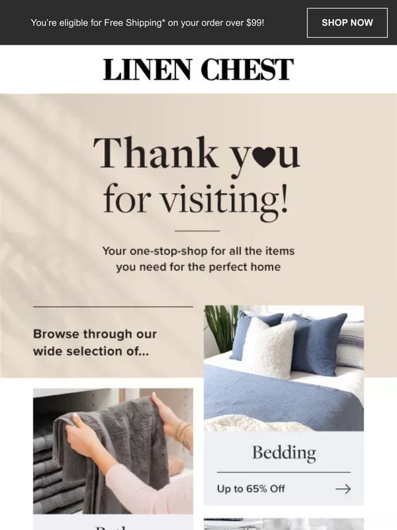 Linen Chest: 😍Thank You For Visiting Linen Chest | Milled