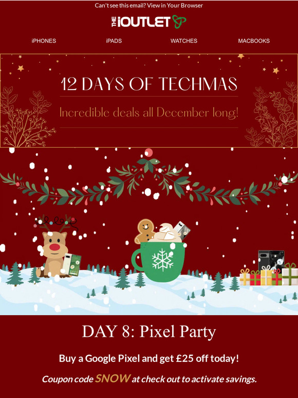 The iOutlet: 12 Days Of Techmas! | Milled