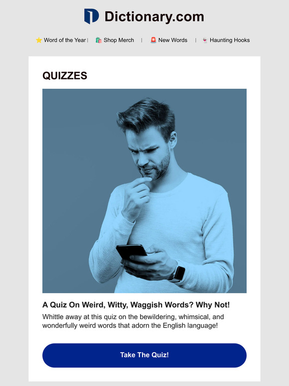 Dictionary.com: Is Your Vocabulary "Weird" Enough For This Quiz? | Milled