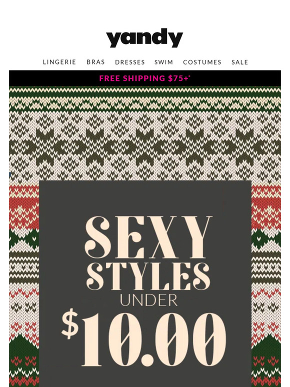 Yandy: 💸 12 Days of Deals: The Sexiest Styles Under $10 💸 | Milled