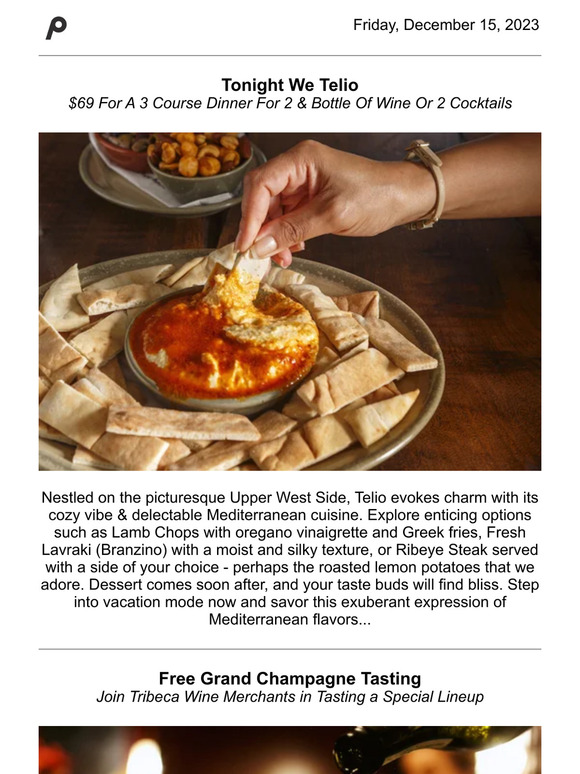 Pulsd: Free Champagne Tasting, Rooftop Holiday Market, Refresh + Go ...