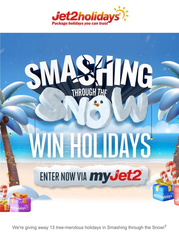 Jet2holidays: Let's go Smashing through the Snow! | Milled