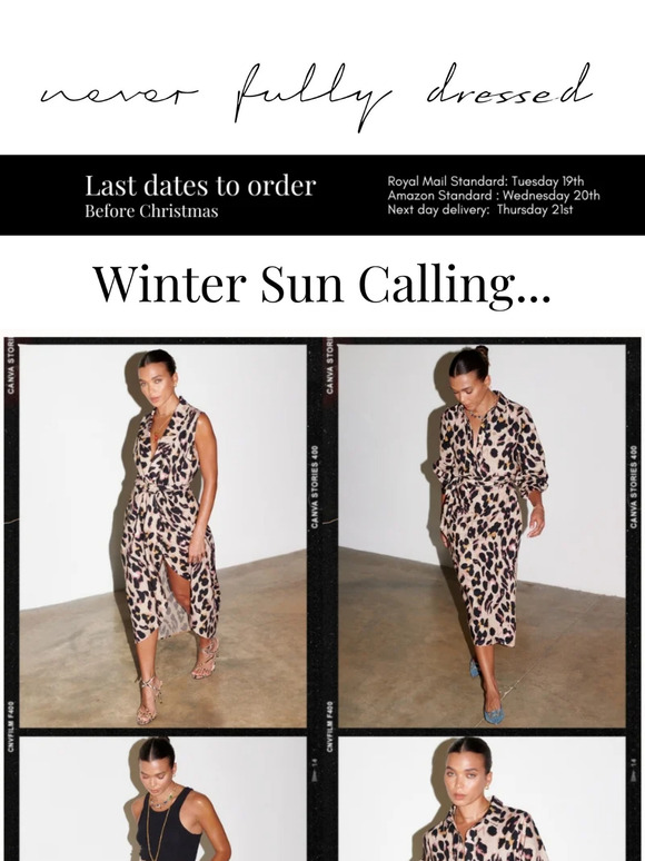 Never Fully Dressed: Winter Sun Calling... 📞 | Milled