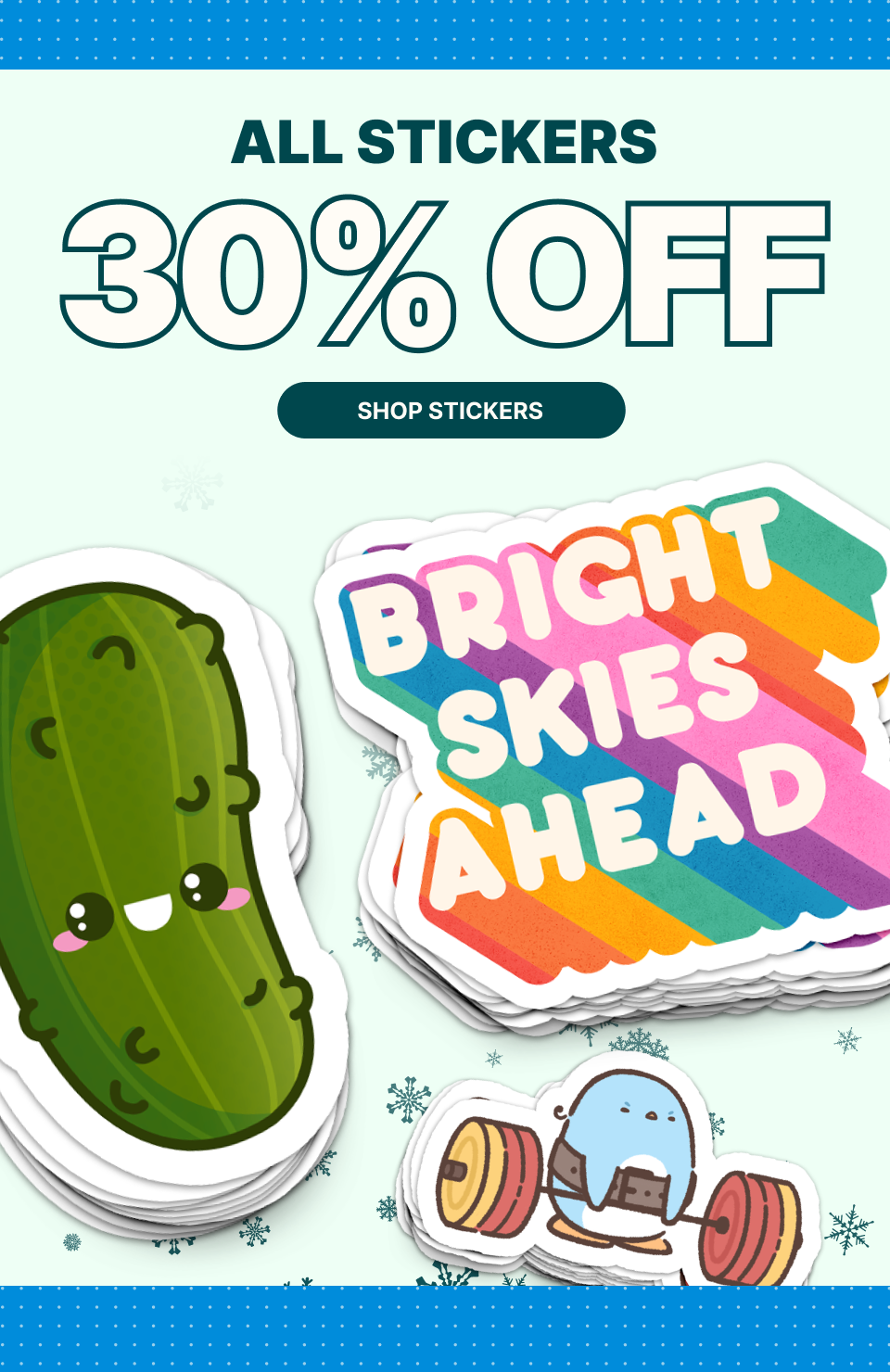 RedBubble: 30% off stickers by top artists | Milled