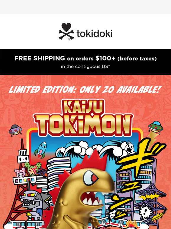 tokidoki: tokidoki Kaiju Tokimon is here! | Milled
