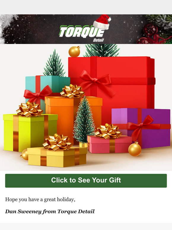 Torque Detail: Your Christmas Gift Inside | Milled