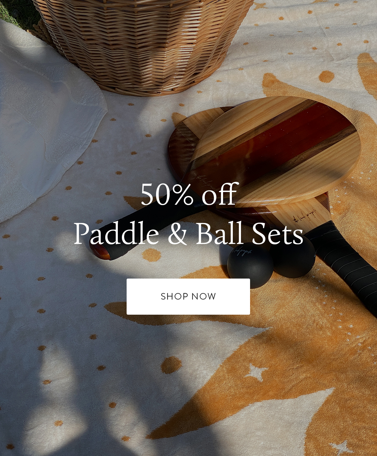 The Beach People: 50% off our Paddle & Ball Sets | Milled