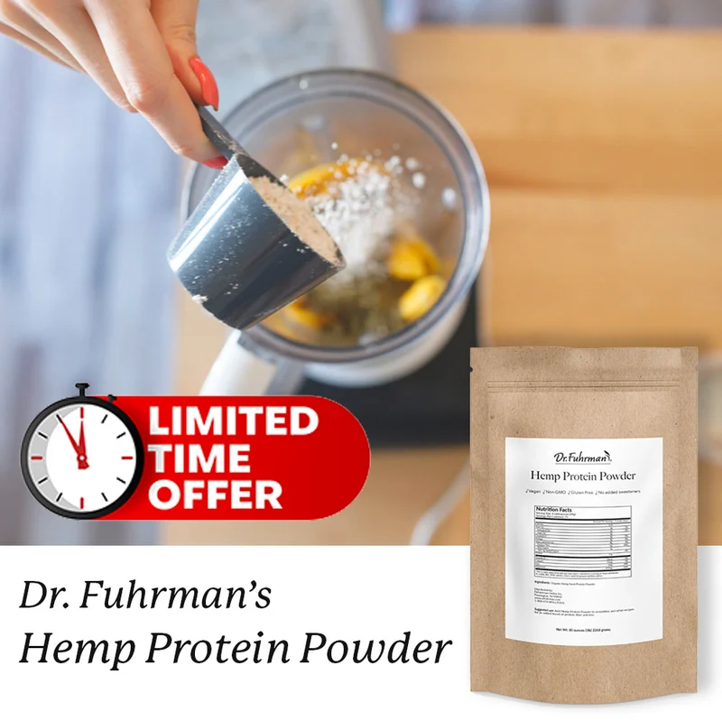 Dr. Fuhrman: 💪🏽 Introducing Dr. Fuhrman's Hemp Protein Powder | Milled