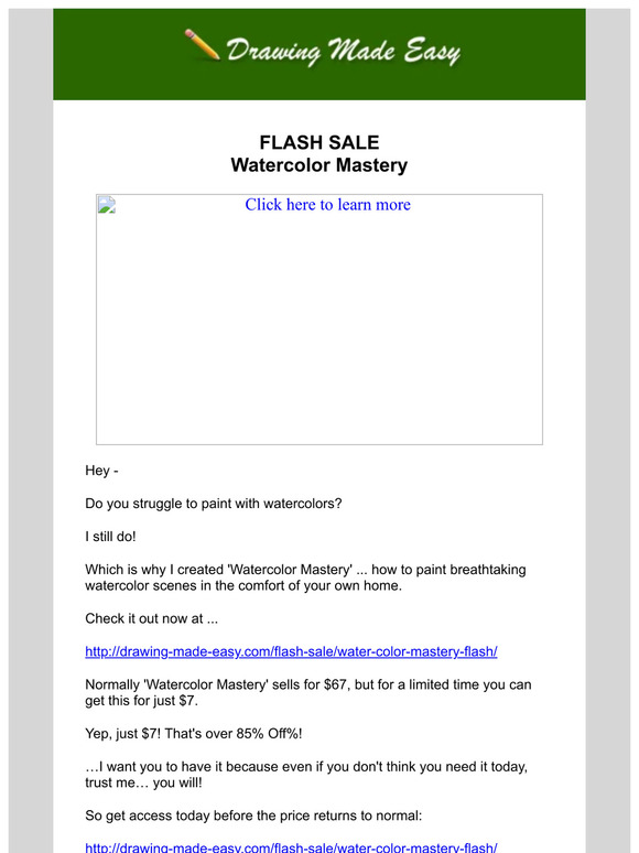 Drawing Made Easy: Hurry, up to 80% off! | Milled