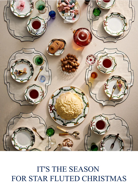 Royal Copenhagen: It's the season for Star Fluted Christmas | Milled