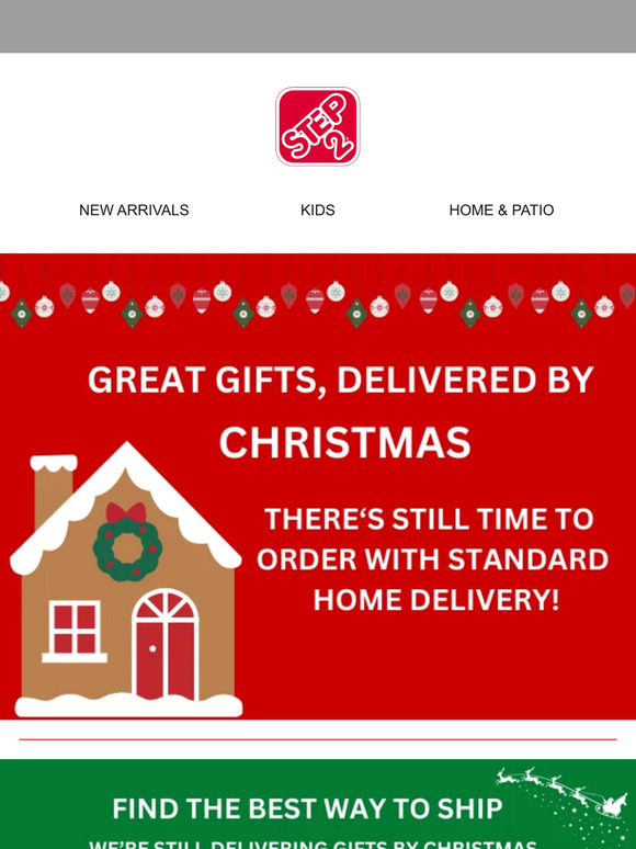 Step2: There's Still Time! ⌚ Order Today For Delivery By Christmas | Milled