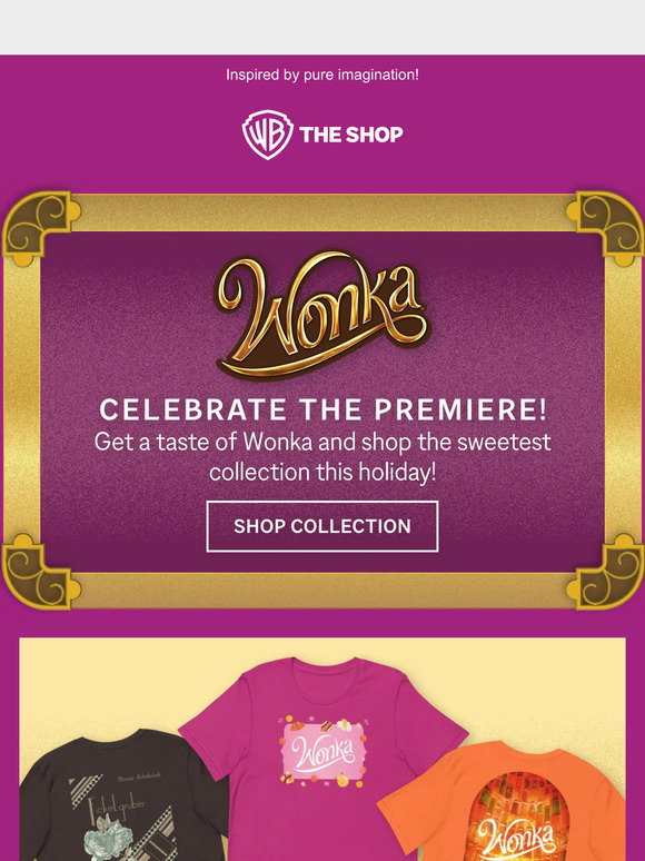WB Shop: Gear up for Wonka - Shop the Sweetest Styles Before the ...