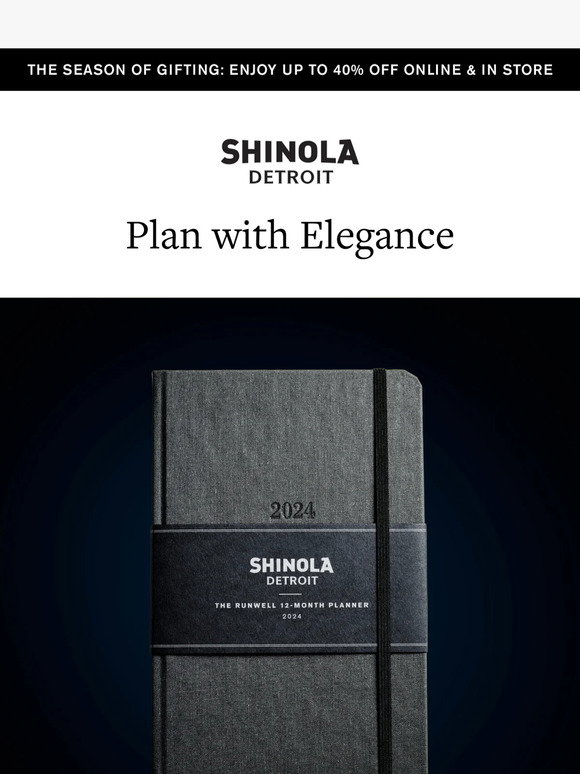 Shinola Detroit Email Newsletters: Shop Sales, Discounts, and Coupon Codes