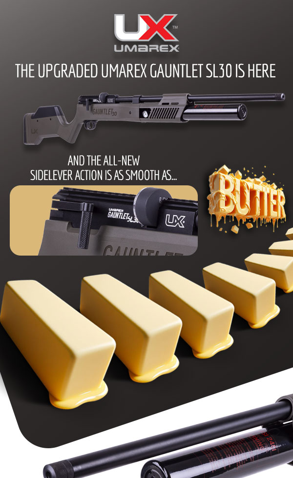 Pyramyd Air: 🔥 Gauntlet SL30: Now with More Shots! | Milled