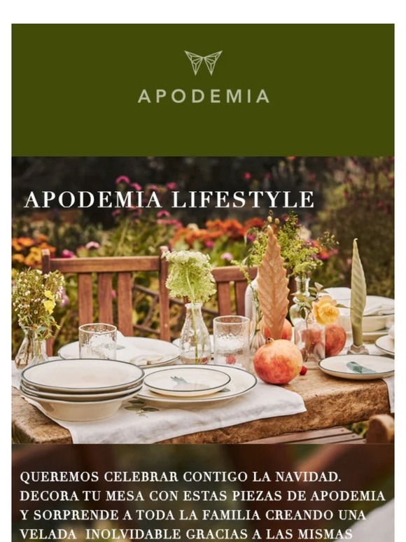 Apodemia: Decora tu mesa con Apodemia | Milled